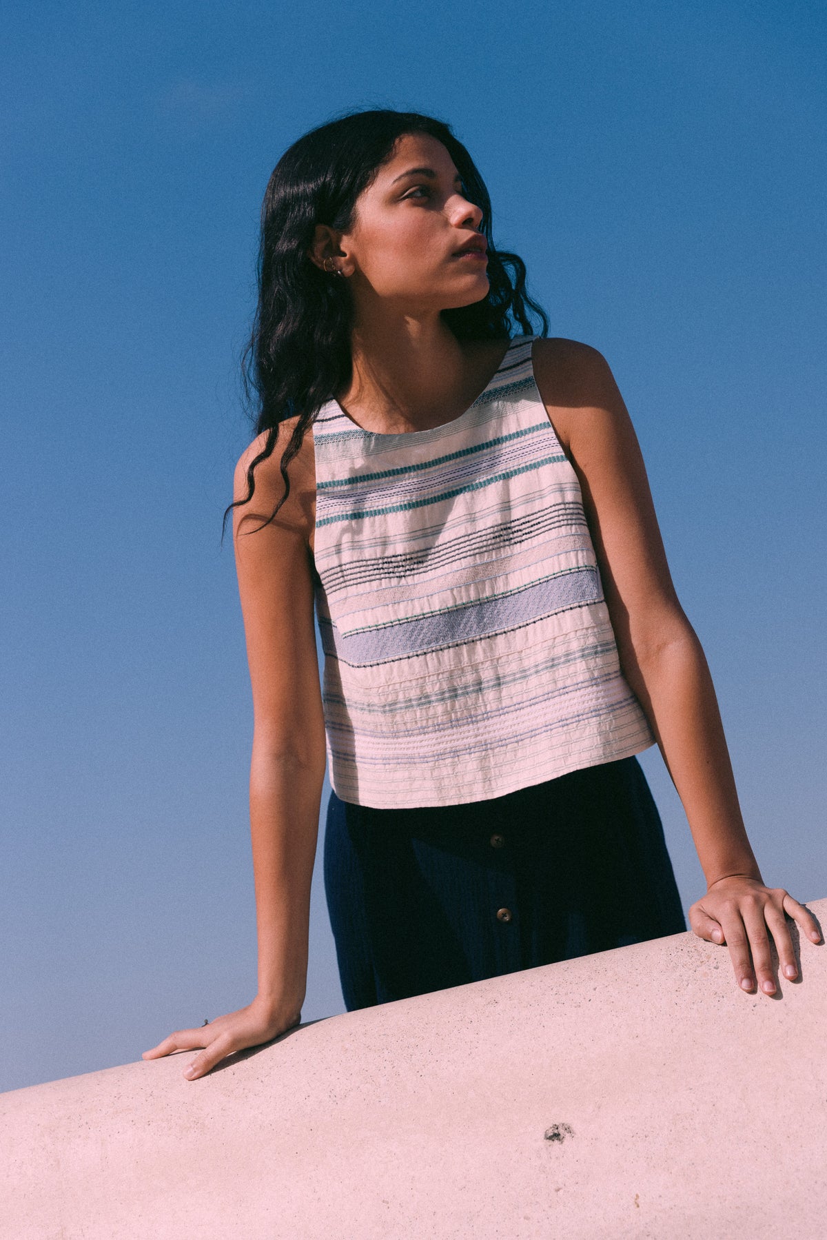 Crop top shoreline – Les jupes de Prune