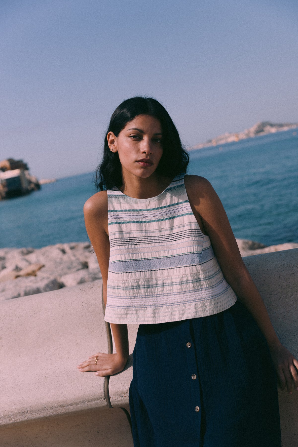 Crop top shoreline – Les jupes de Prune