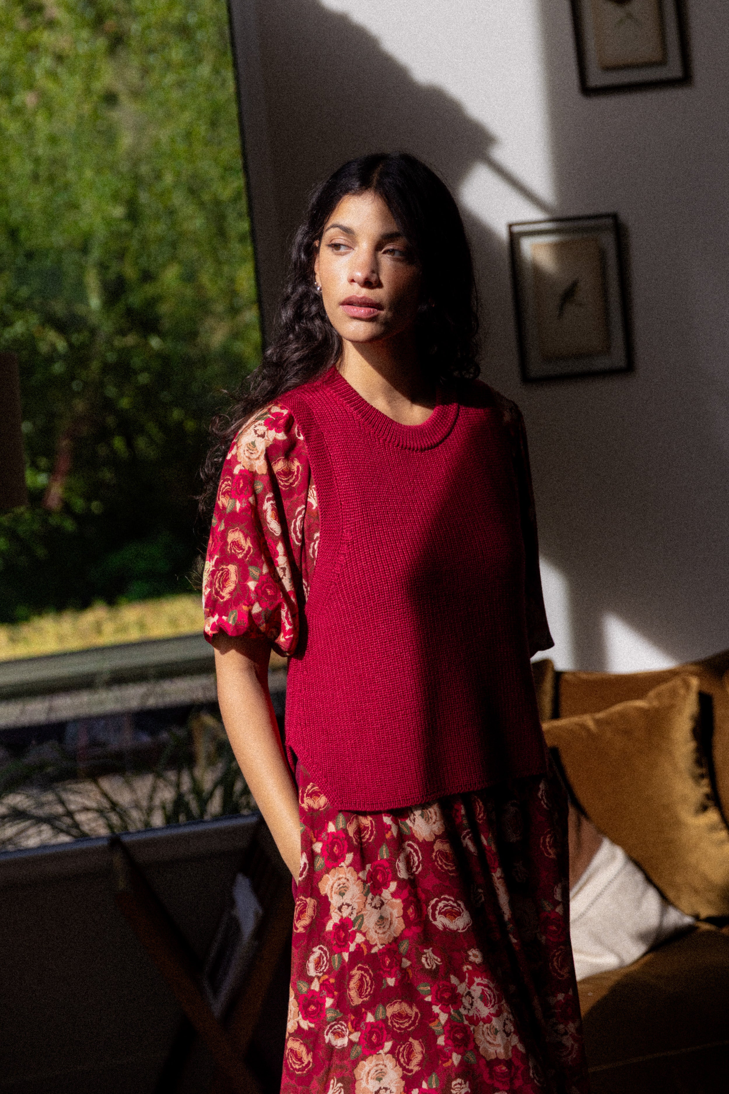 Edgar garnet sweater – Les jupes de Prune