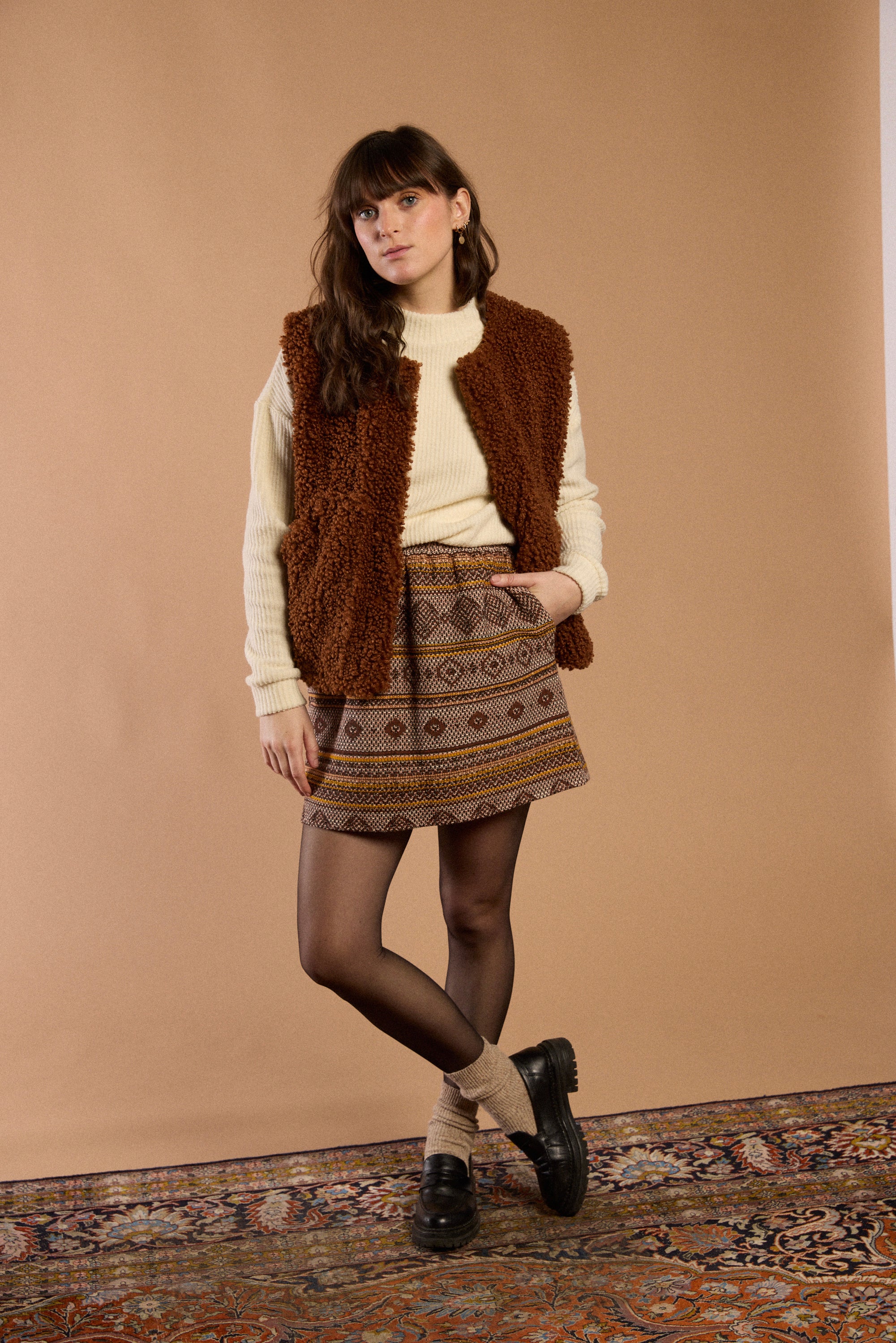 Orso sleeveless vest – Les jupes de Prune