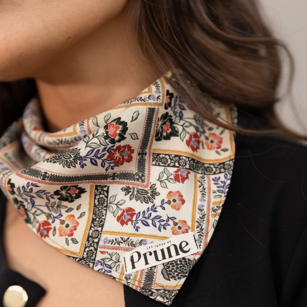 Foulard Indie – Les jupes de Prune